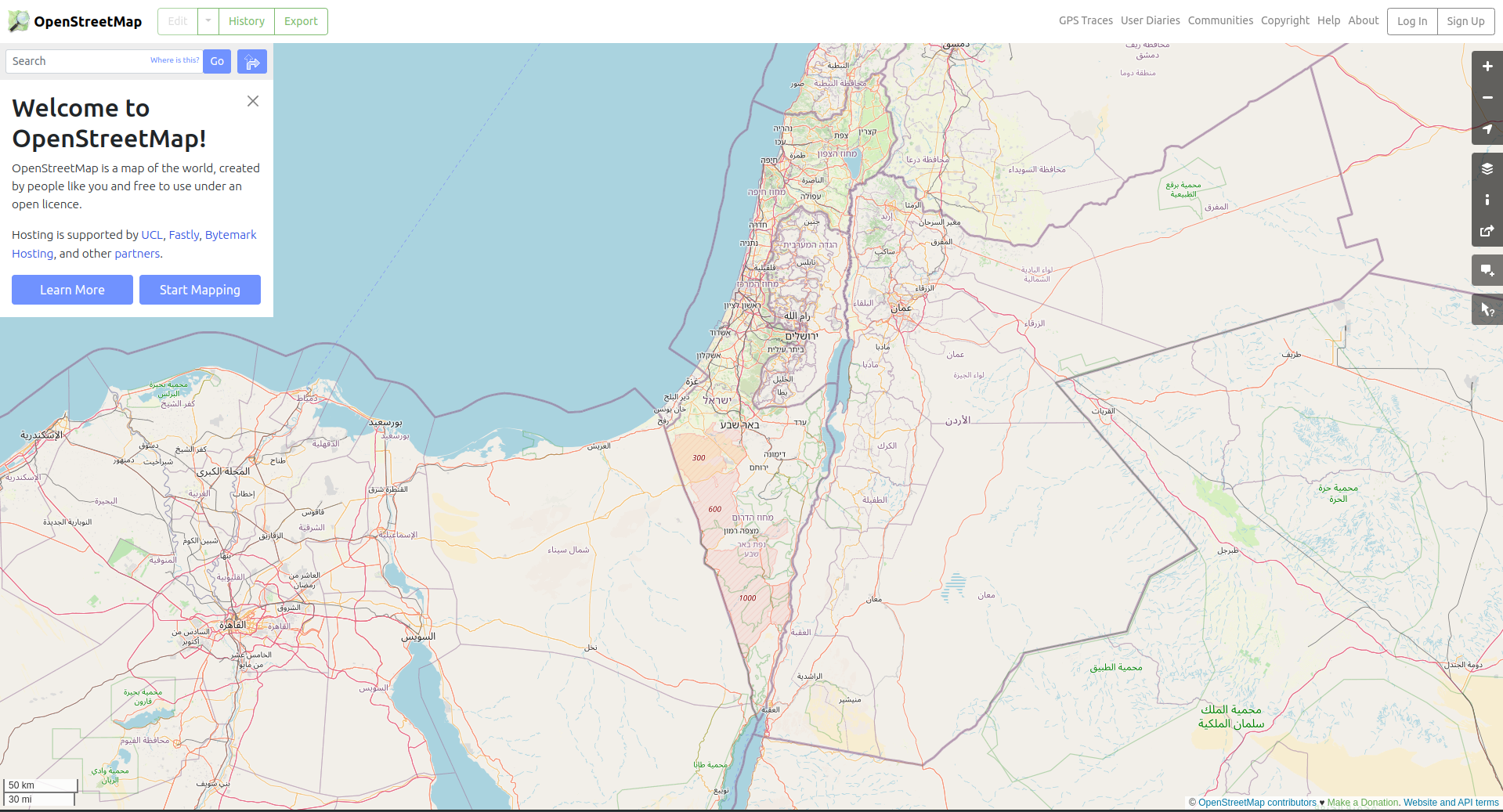 OpenStreetMap | MapColonies Developer Portal